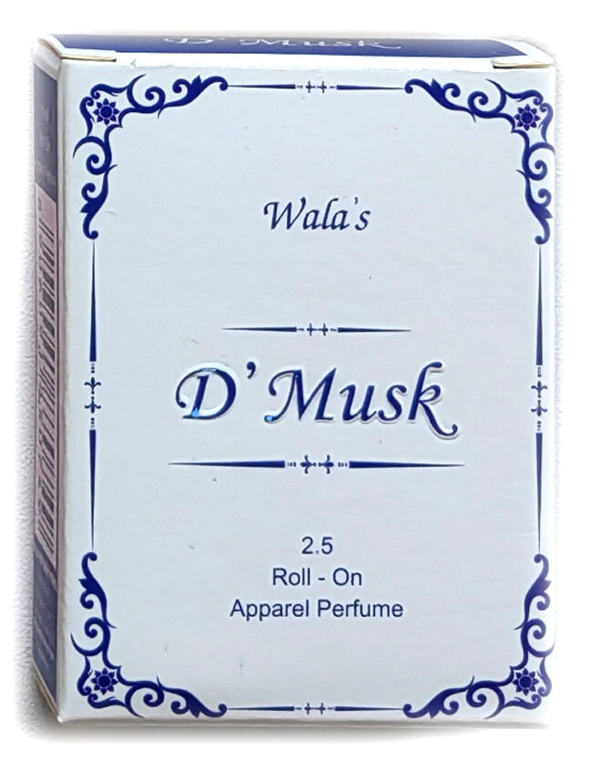 D'MUSK, Wala (Д'муск индийские масляные духи, Вала), ролик, 2,5 мл.
