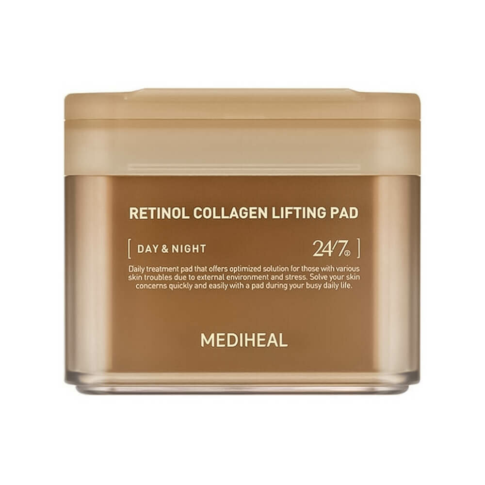 Лифтинг-пэды с коллагеном и ретинолом Mediheal Retinol Collagen Lifting Pad 100 штук