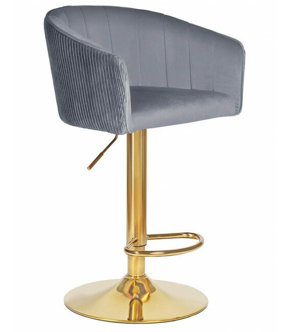 Барный стул марк голд WX-2327, серый