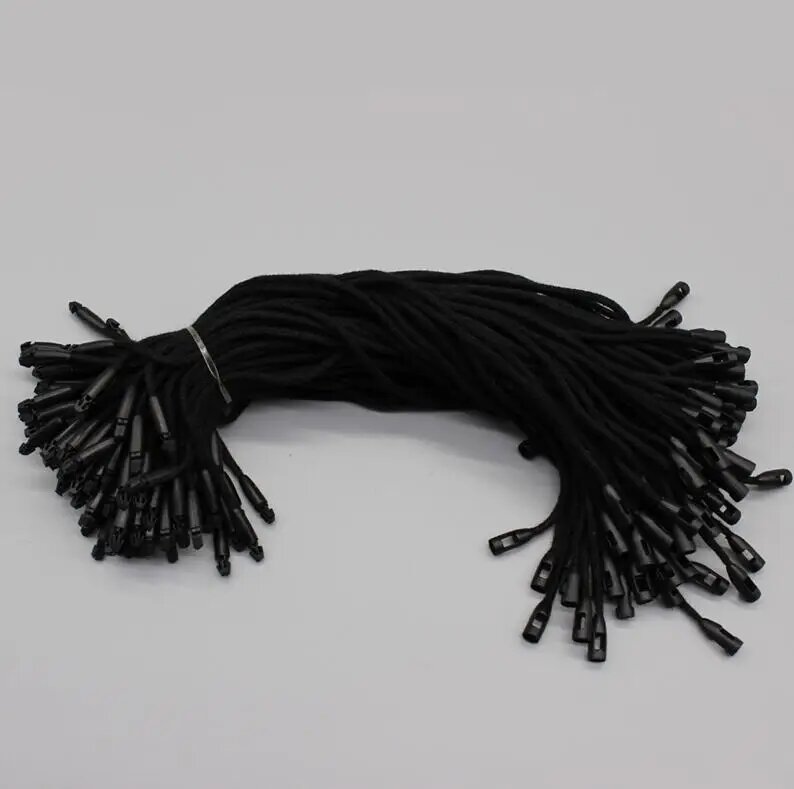 Хлопковые пакеты для одежды 1000 шт Черный, Black