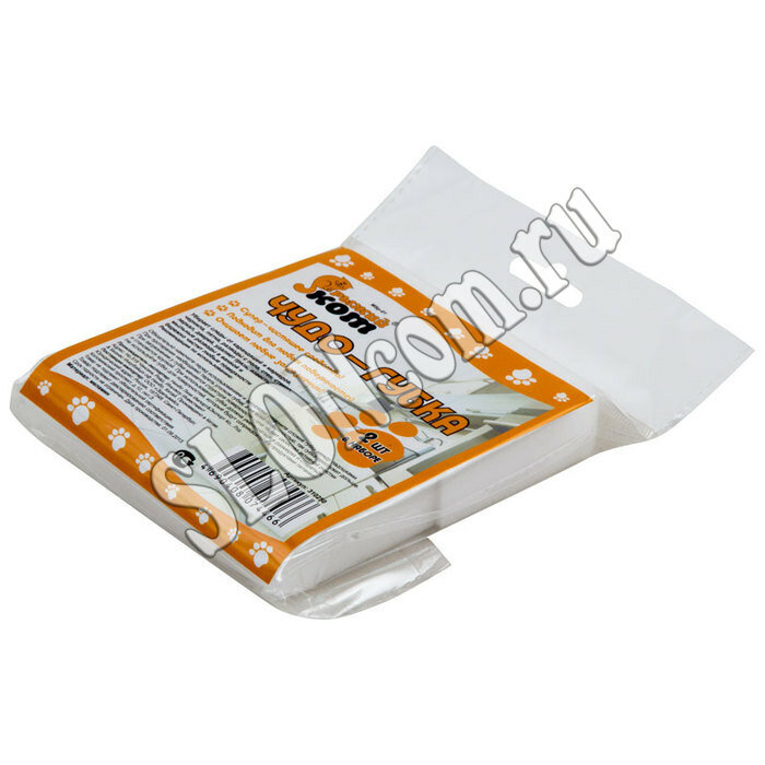 Чудо-губка меламиновая Рыжий кот MSp-01, 2 шт