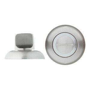 Фиксатор круглая розетка матовый никель