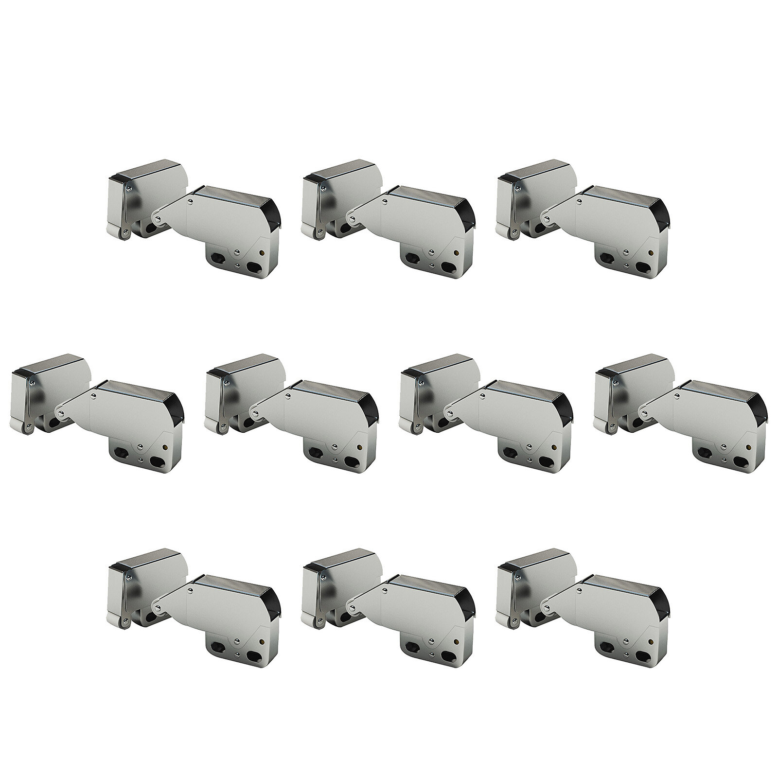 Замок-защелка для люков ревизионных нажимной (10 шт.)