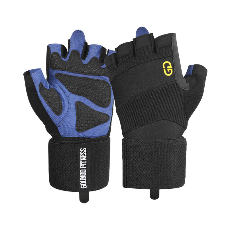 Перчатки GOUNOD, для фитнеса и тяжелой атлетики, нескользящие, дышащие