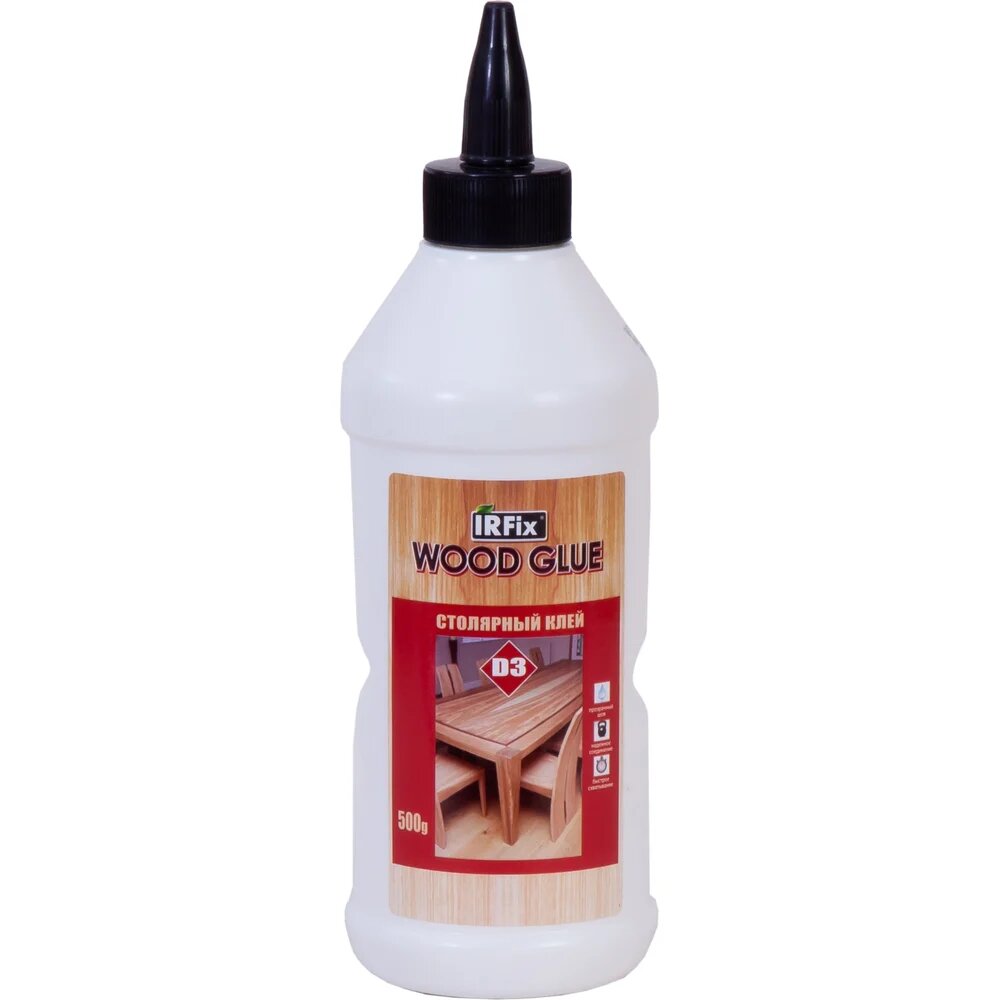IRFIX Клей столярный WOOD GLUE D3 500г 20075