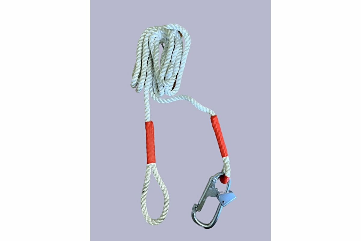 КанТраст Строп страховочный без амортизатора 20 м (тросовой свивки) артикул stsbam20