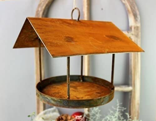 Кормушка без покраски садовая подвесная