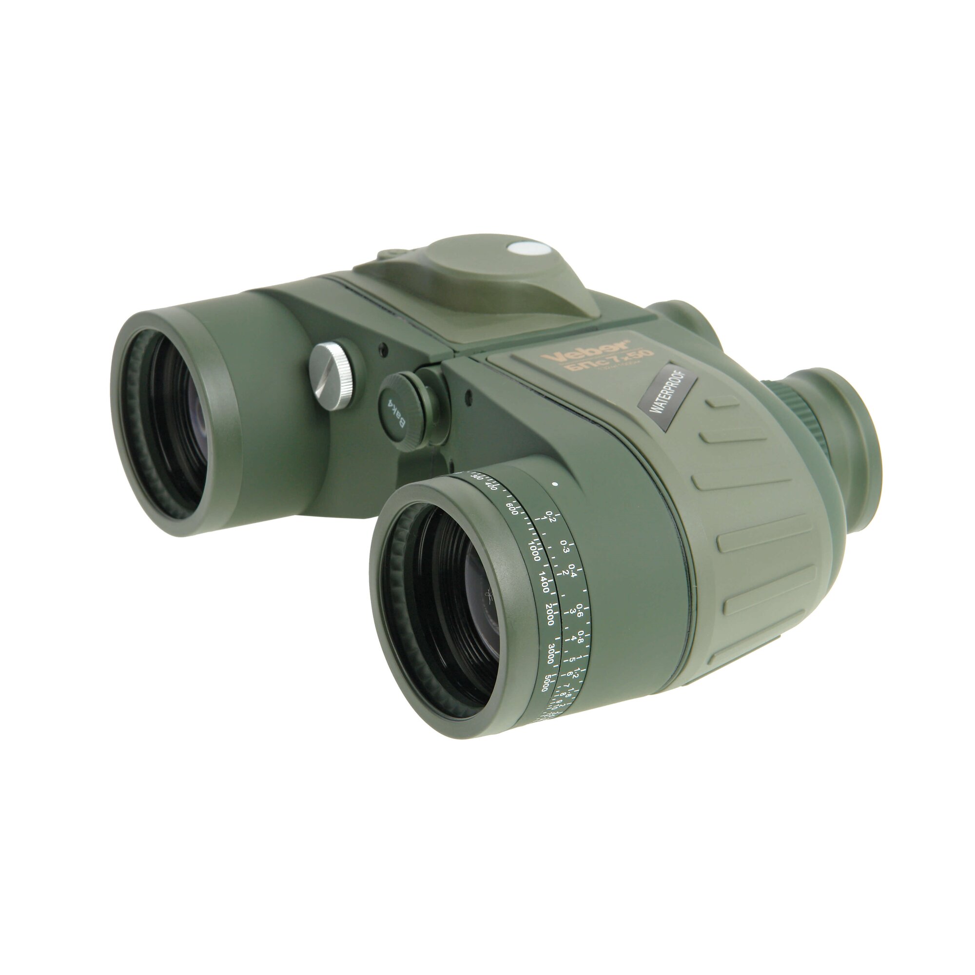 Бинокль Veber Waterproof 7X50 Бпс Плавающий С Компасом