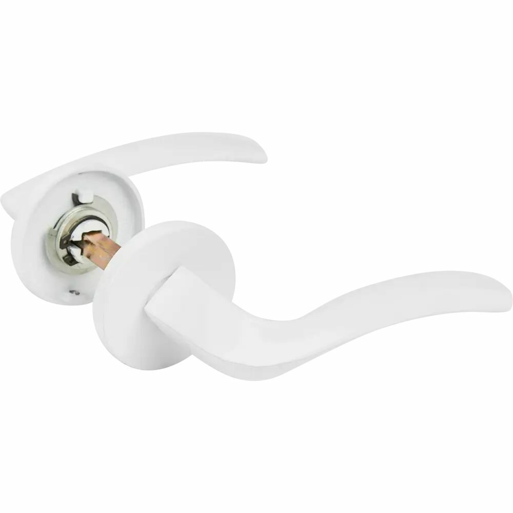 Дверные ручки EDS-40H-R2, цвет белый