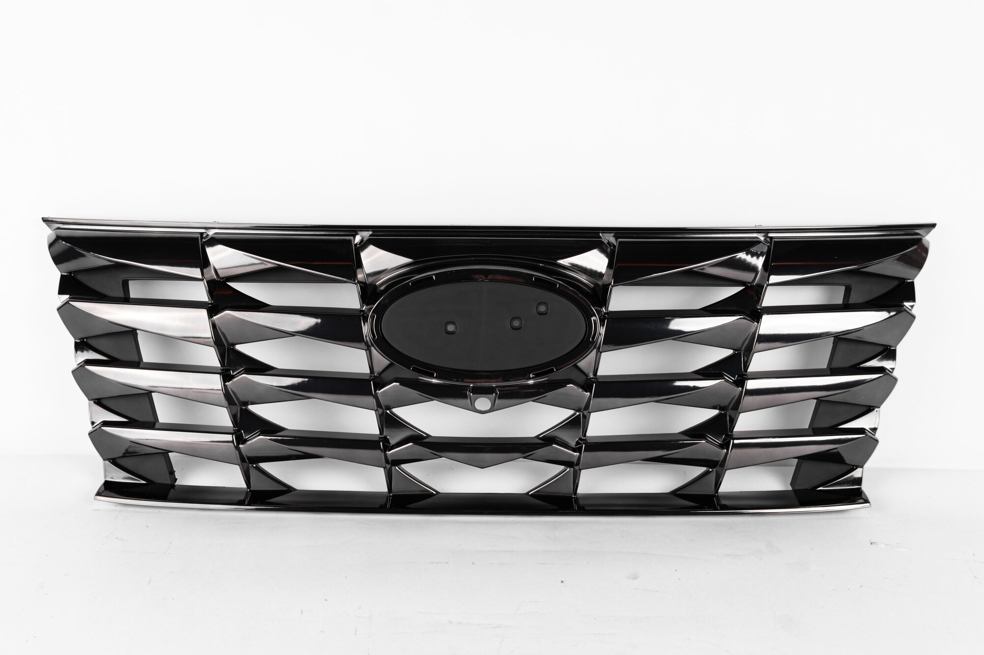 Решетка радиатора для Хендай Туксон 4 Hyundai Tucson 2020-2024 верхняя решётка переднего бампера наружная