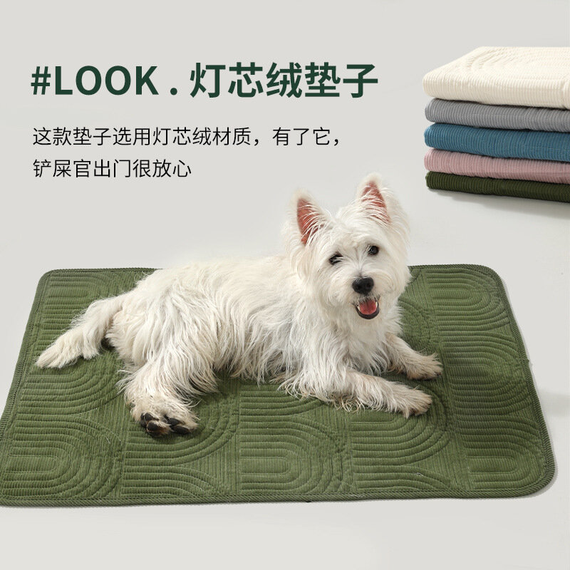 Трансграничные домашние животные вельветовые коврики собачьи кошачьи сиденья нескользящие коврики кошачьи коврики для
