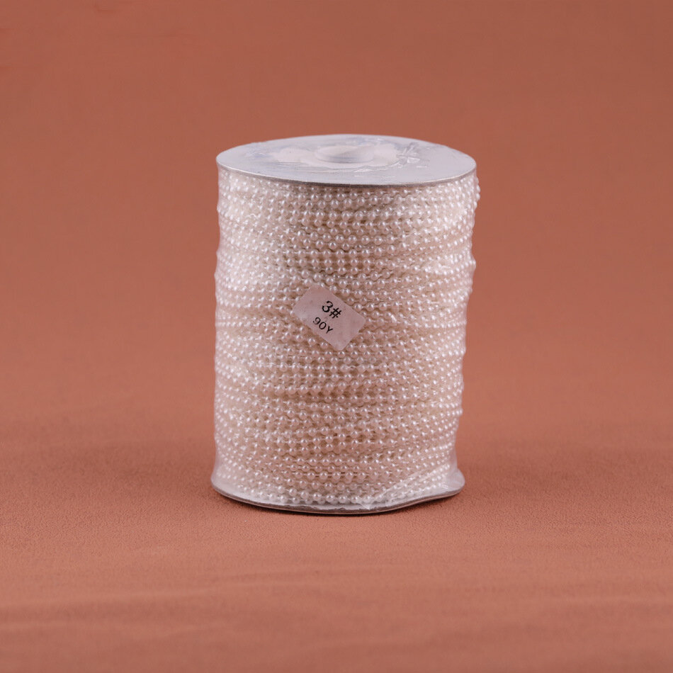 Цветочные многофункциональные хлопковые нити для свадебных украшений, ABS жемчужная нить, DIY ручная работа, бисерные свадебные шторы, декоративные аксессуары и материалы