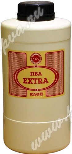Клей ПВА Extra КБС БС-944 2.4кг Высококачественный, Эластичный.