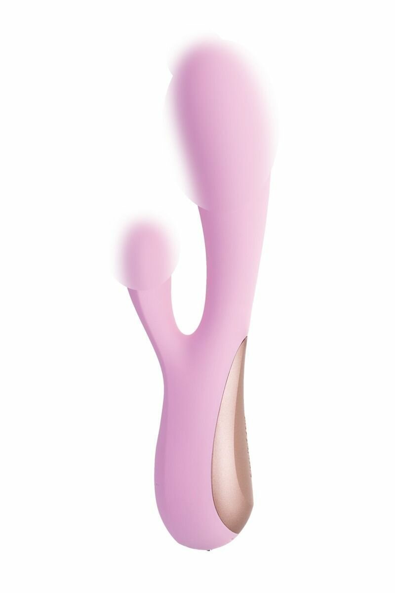 Нереалистичный вибратор Satisfyer Mono Flex, силикон, розовый, 20,4 см