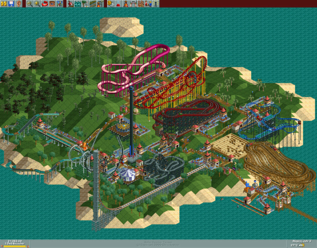 RollerCoaster Tycoon: Deluxe — фото 1