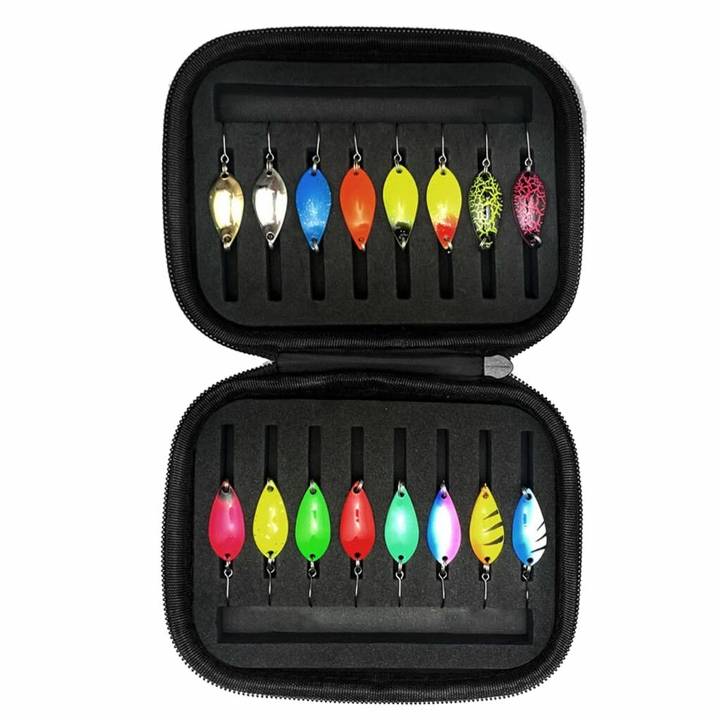 Инструменты для рыбалки, Комплект блесен с вращающимся спиннингом - цветные блесны, один набор