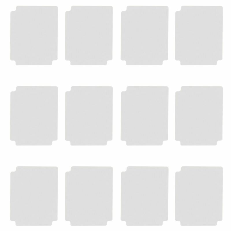 Разделитель для коллекционных карточек, многоцветный матовый разделитель страниц с вкладками, пластиковые карты игр, спорта