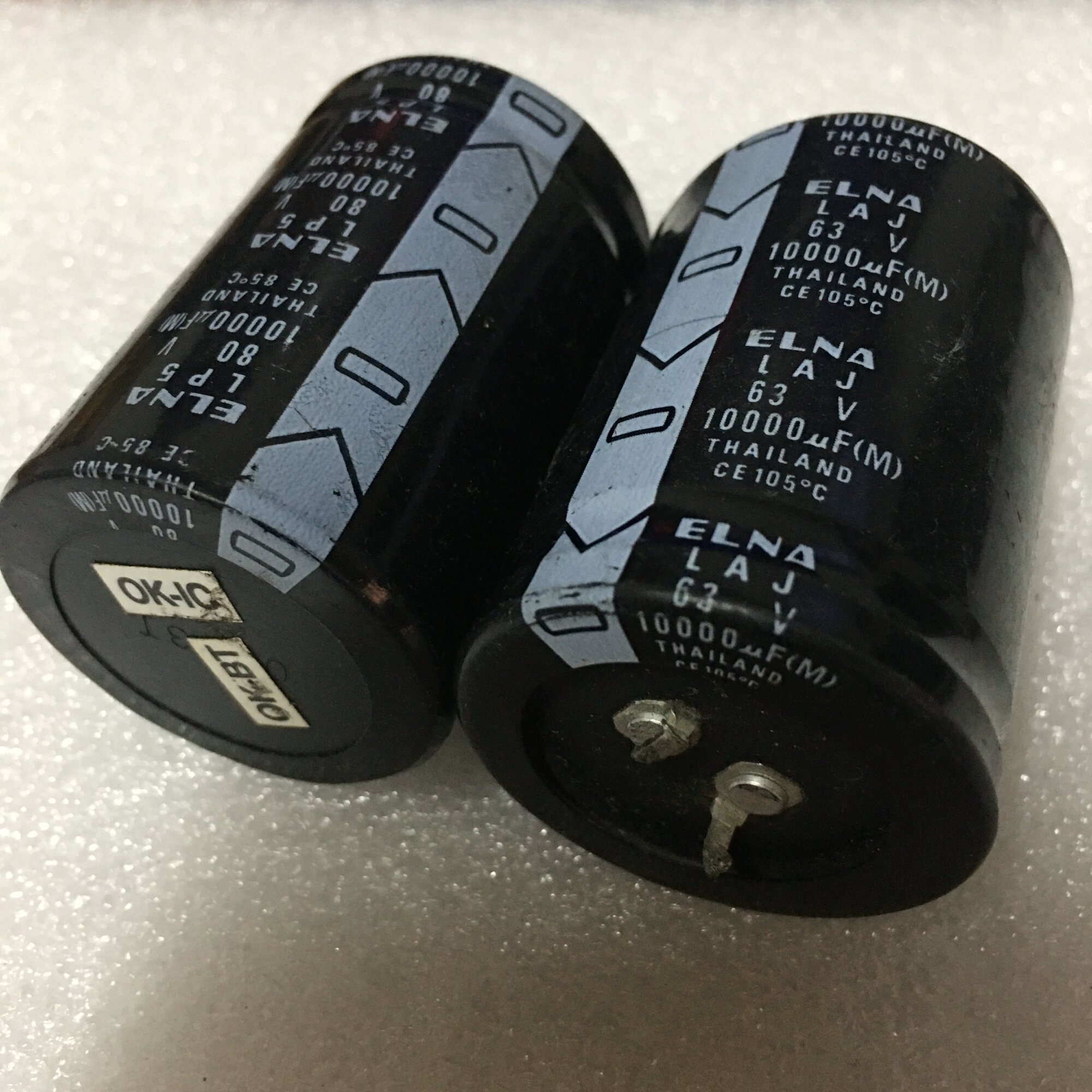 Used ELNA LP5 10000UF 80V Аудио фильтр электролитические конденсаторы 1шт цена