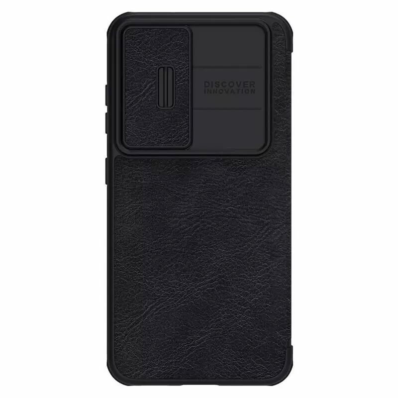 Чехол-книжка для смартфона Samsung Galaxy S23+/S23 Plus/Nillkin Qin Pro Leather Case черный