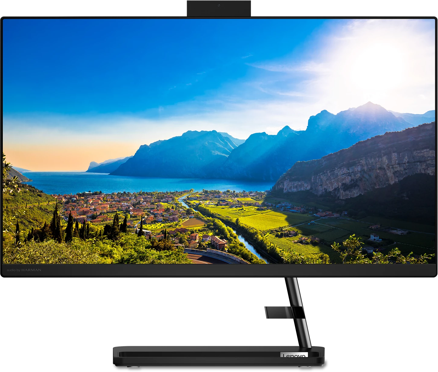 Lenovo IdeaCentre 3 24ALC6 F0G1002ERK 23.8"LedPanel/FHD Ryzen 7 5700U 1.8G/8Gb/512Gb SSD/W11HomeSL/Сam1mp/черный, HarmanCarbonAudio