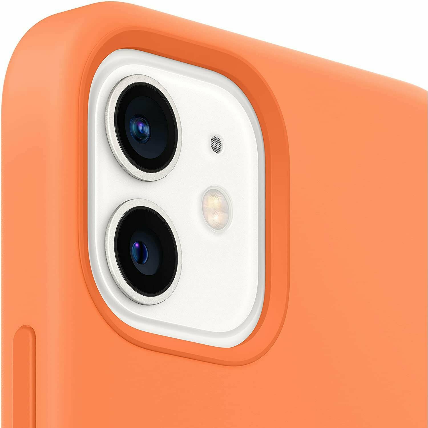 Чехол Apple iPhone 12 mini Silicone Case Kumquat (Кумкват) MHKN3ZE/A