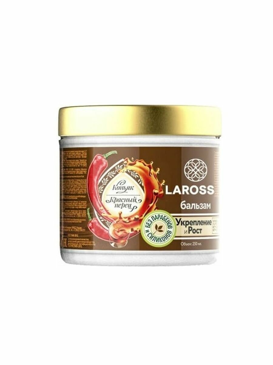 Бальзам-ополаскиватель LAROSSA Коньяк и красный перец, 500 мл