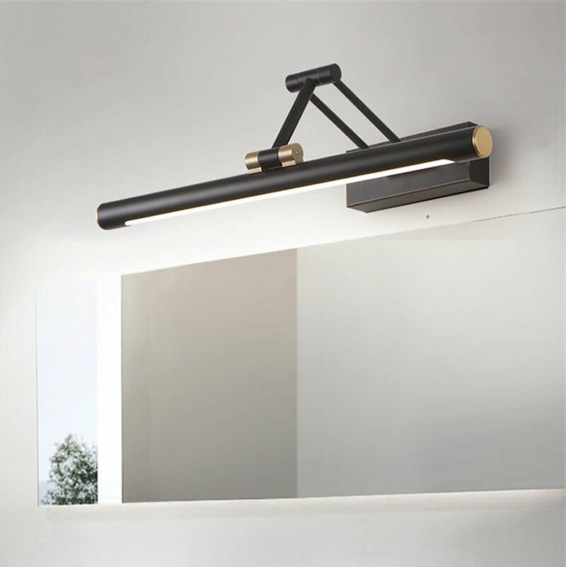 Современный светодиодный настенный светильник для ванной комнаты с зеркалом и регулируемыми бра в спальне