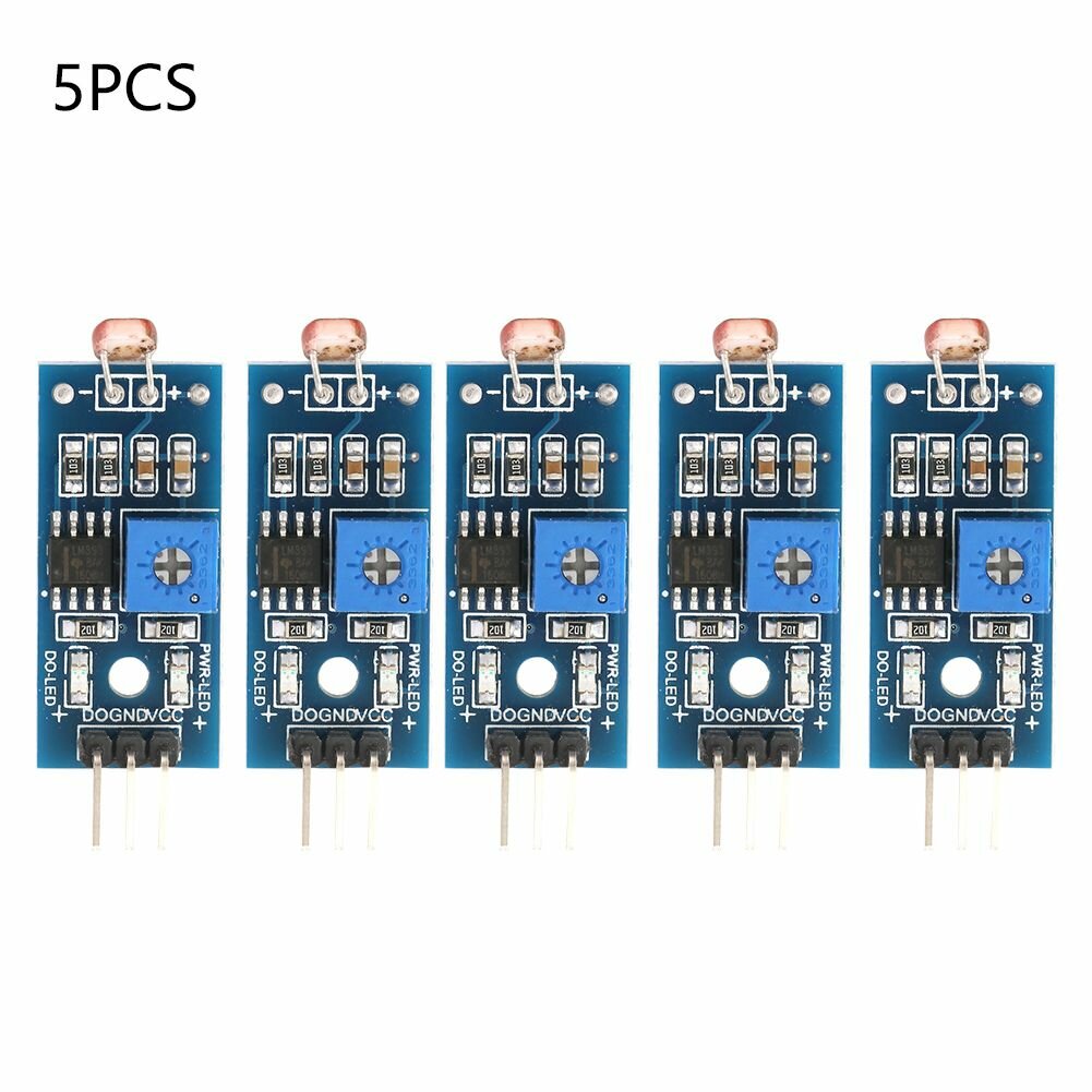 Светочувствительный сенсорный модуль, детектор света, 5 шт./группа