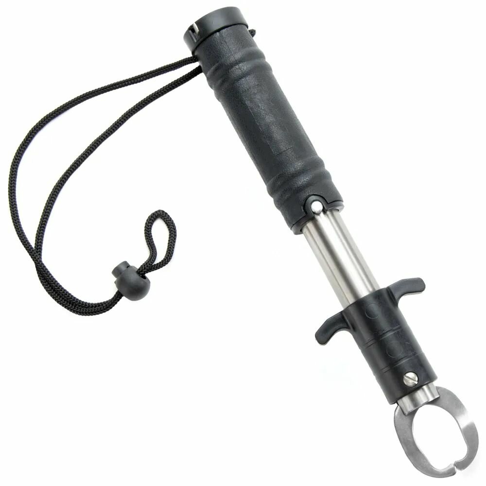 Захват челюстной рыболовный Salmo (Липгрип) с весами и рулеткой