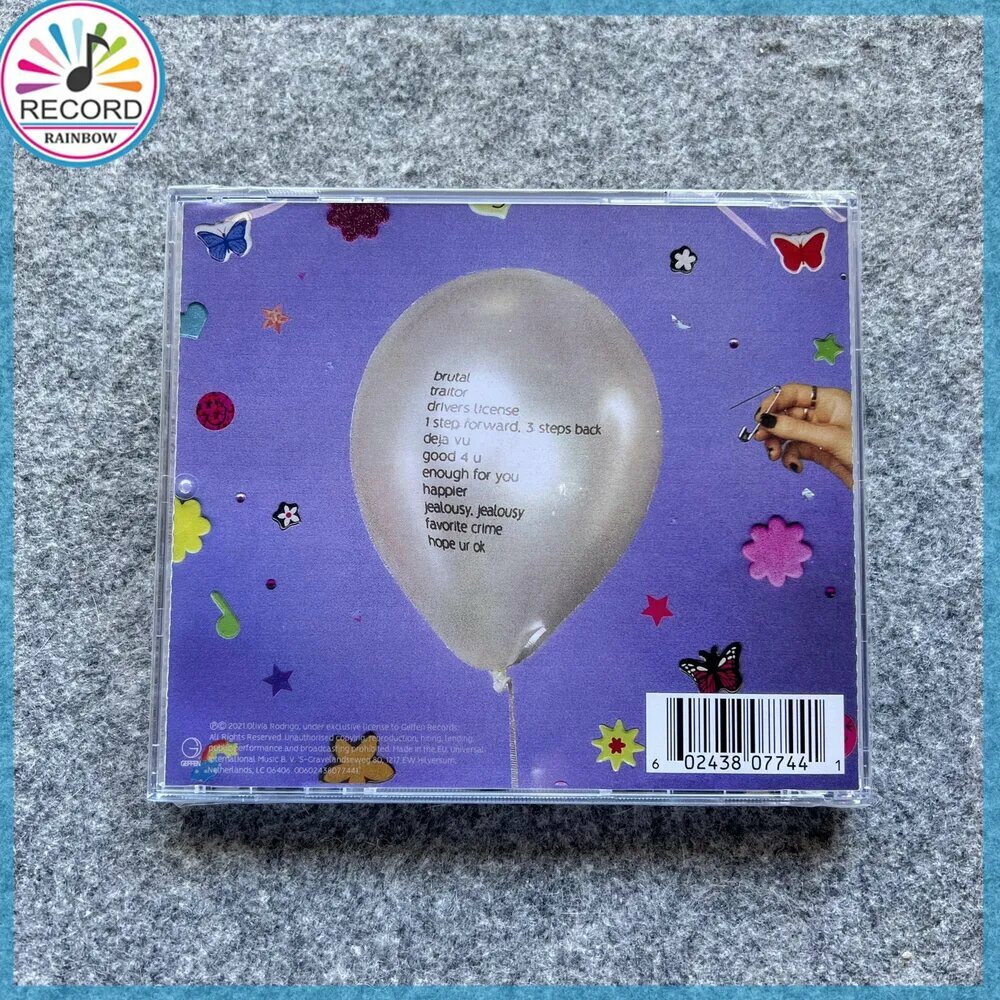 Olivia Rodrigo SOUR CD Совершенно новый Запечатанный Альбом