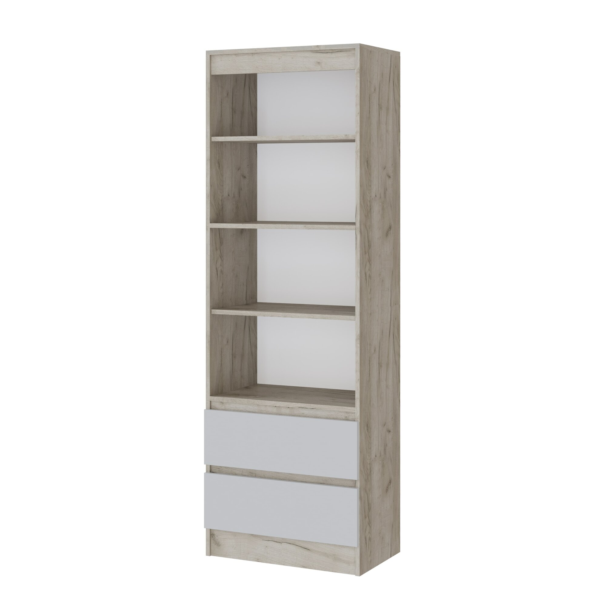 Гостиная Мэнкс Стеллаж МГС дуб крафт серый/камень серый (Микон)