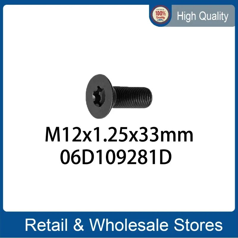 1 шт. винт распределительного вала болт регулировки распределительного вала 06D 109281 D для Audi A3 TT A4 B7 A6 C6 VW GOLF PASSAT JETTA SKODA 06D 109 281D