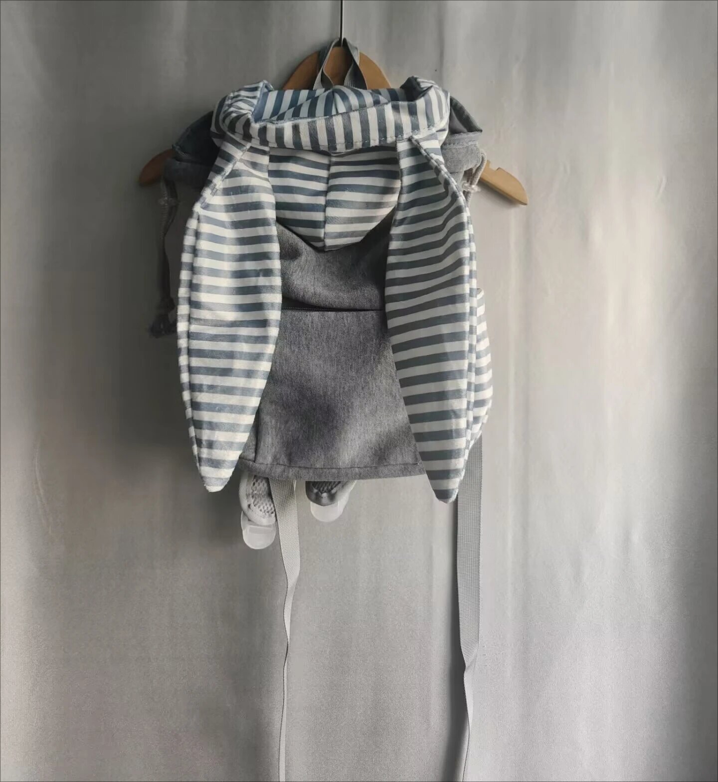 Школьная сумка с заячьими ушками, вместительный рюкзак Mochila Trend в полоску Y2k, студенческие дорожные сумки Mochilas, новые сумки на плечо для женщин