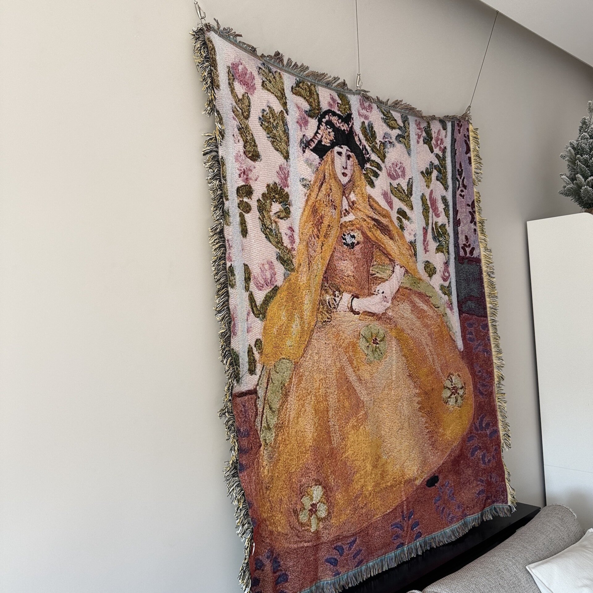 Гобелен, одеяло для отдыха, покрывало для дивана, покрывало-плед, 130x160cm