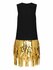 Платье MOSCHINO, размер 40, черный