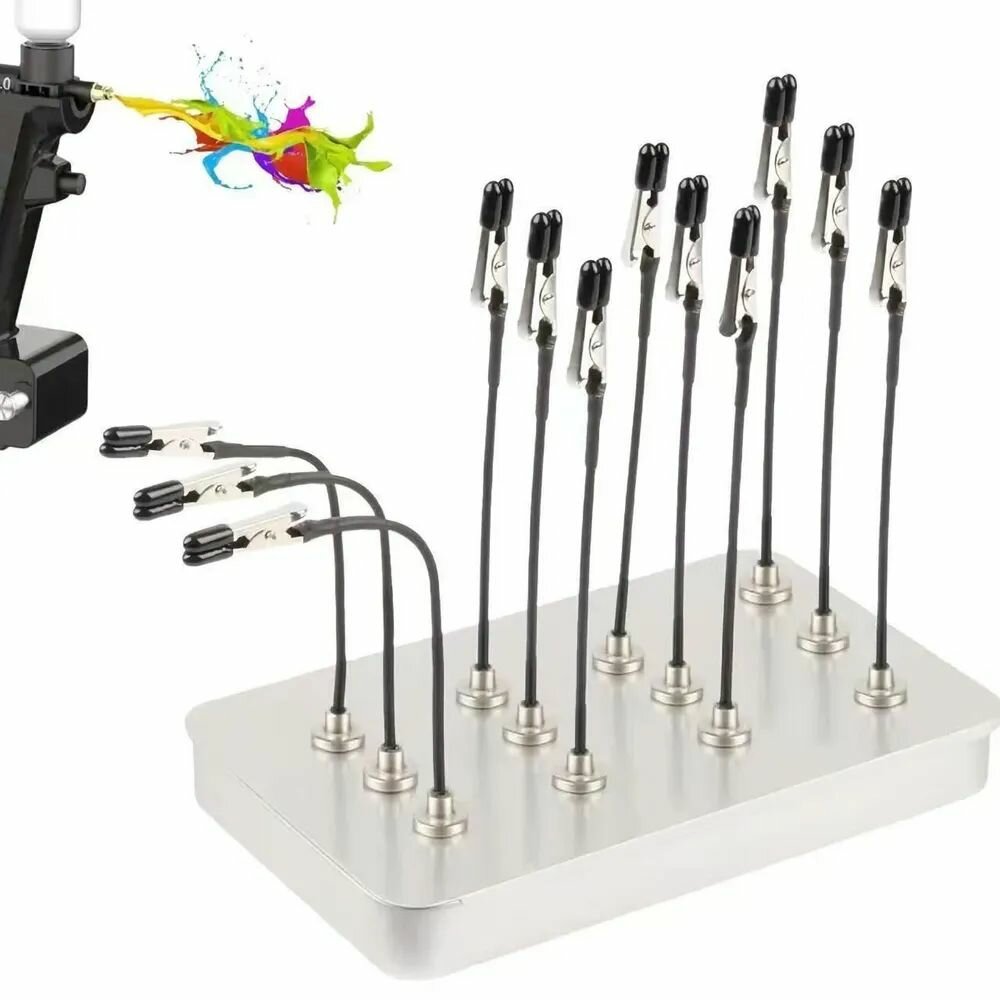 Приспособления для моделирования, склеивания деталей и сборки моделей, 12 штук в черной коробке.