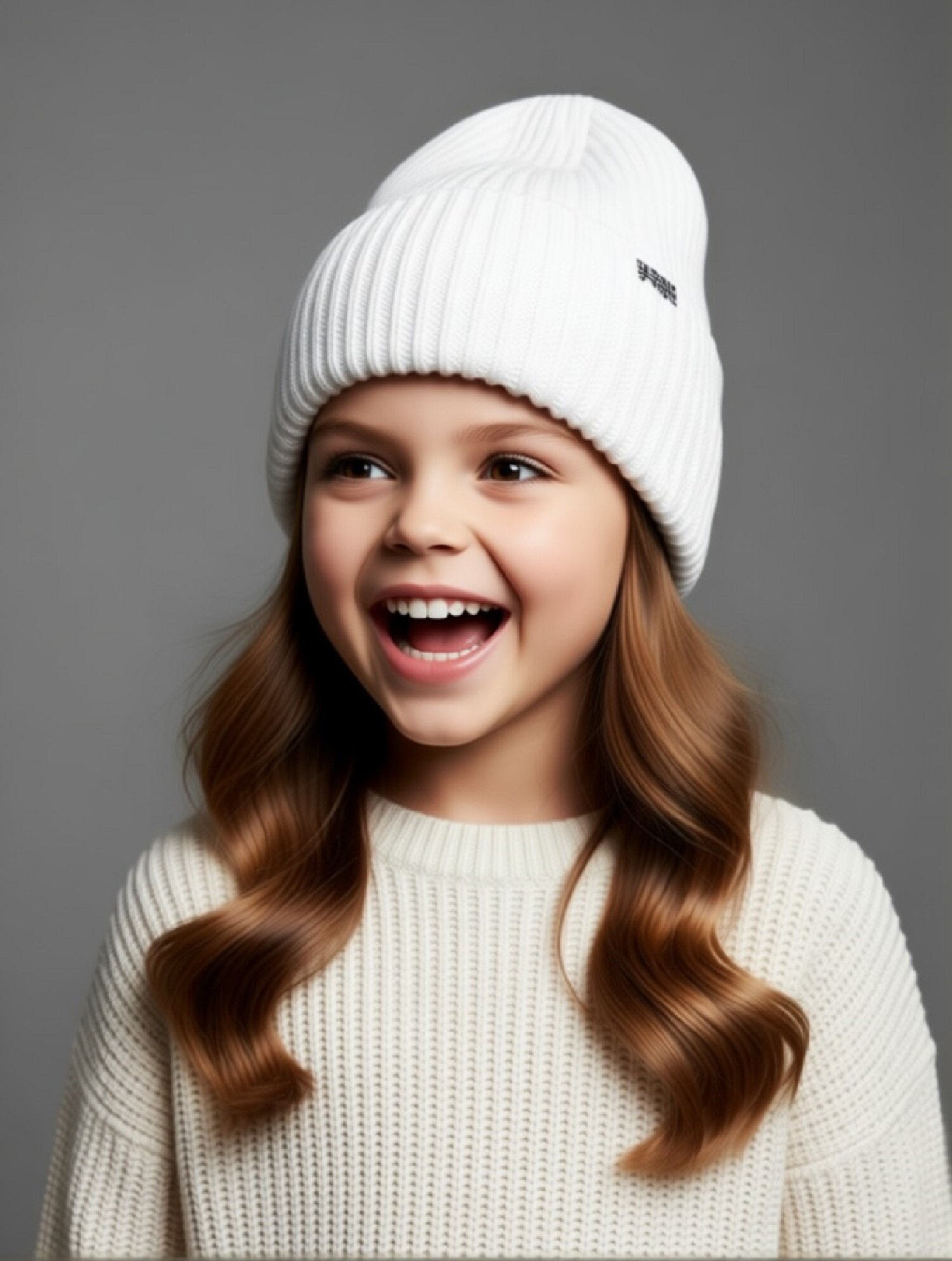 Шапка-бини шапки зима для девочек