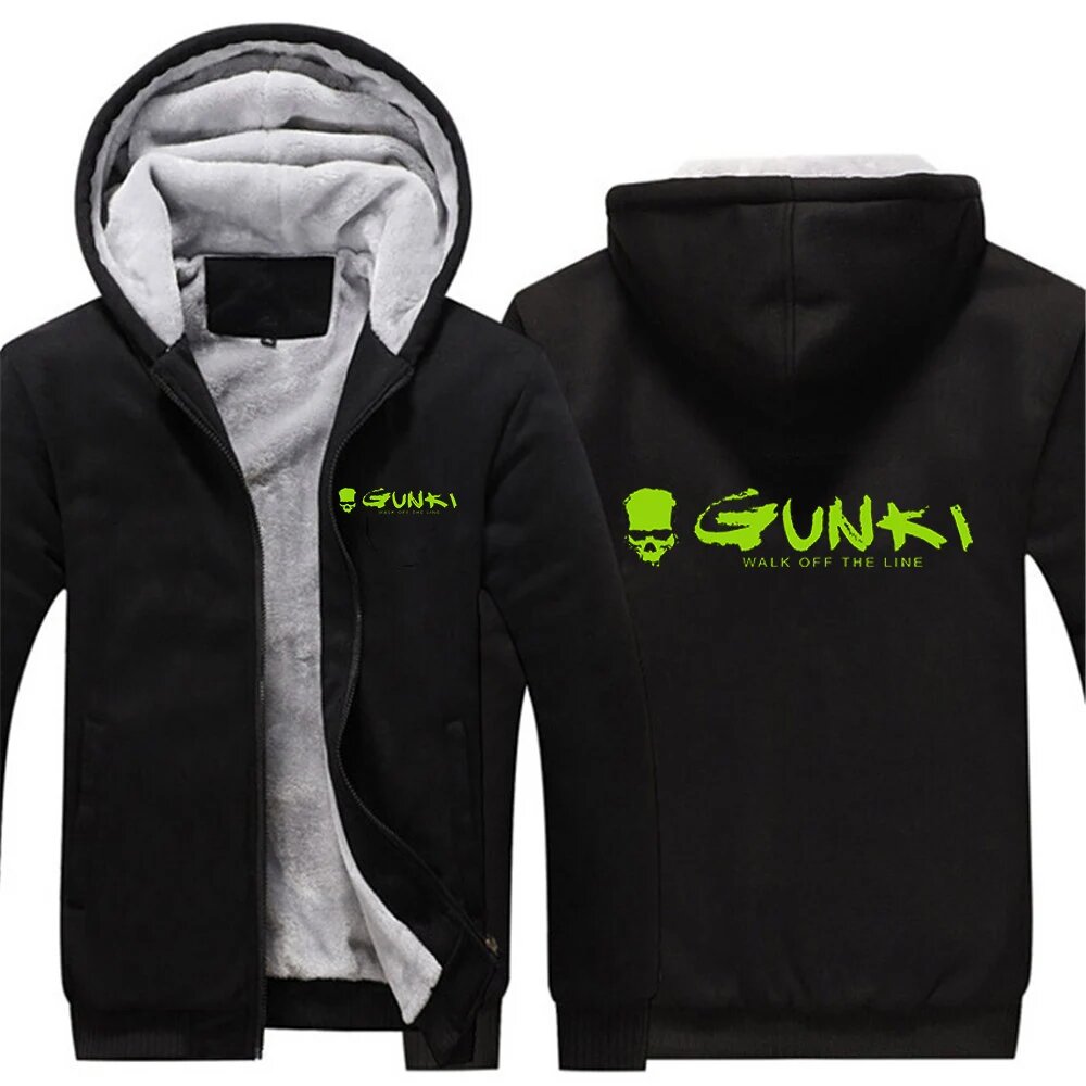 Мужская черная куртка Gunki с капюшоном, XXL, цвет 2