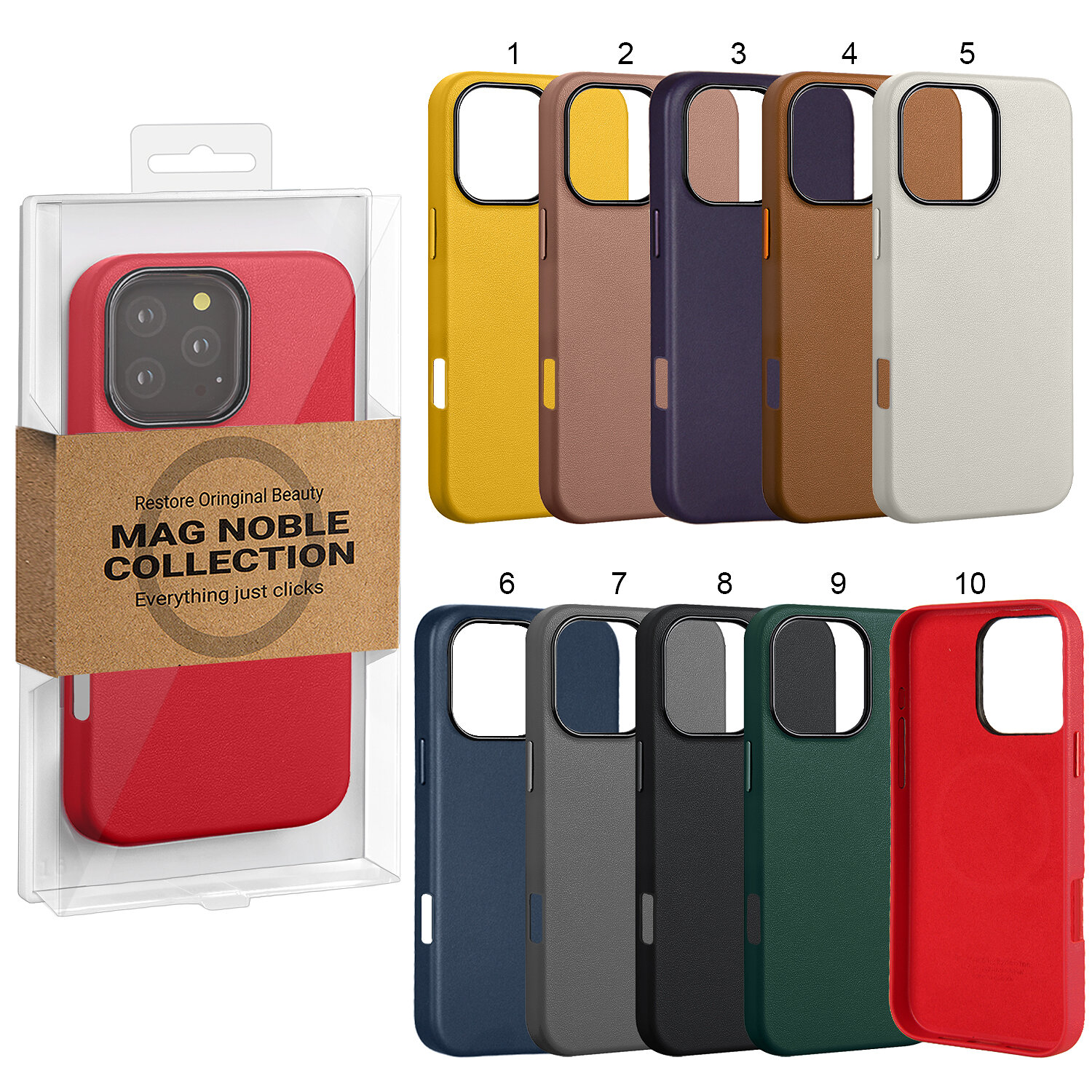 Чехол iPhone 16 Pro Mag Noble Collection K-DOO