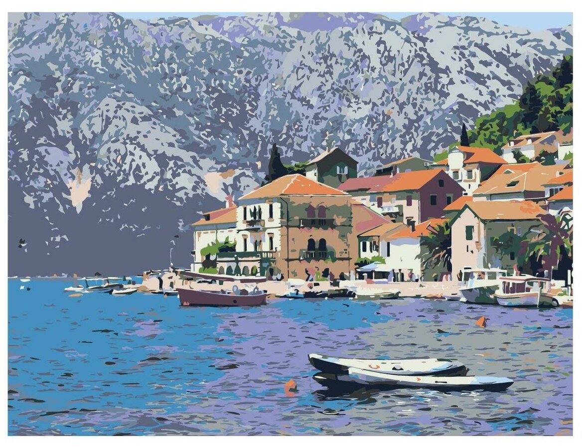 Картина по номерам, "Живопись по номерам", 75 x 100, Z2868