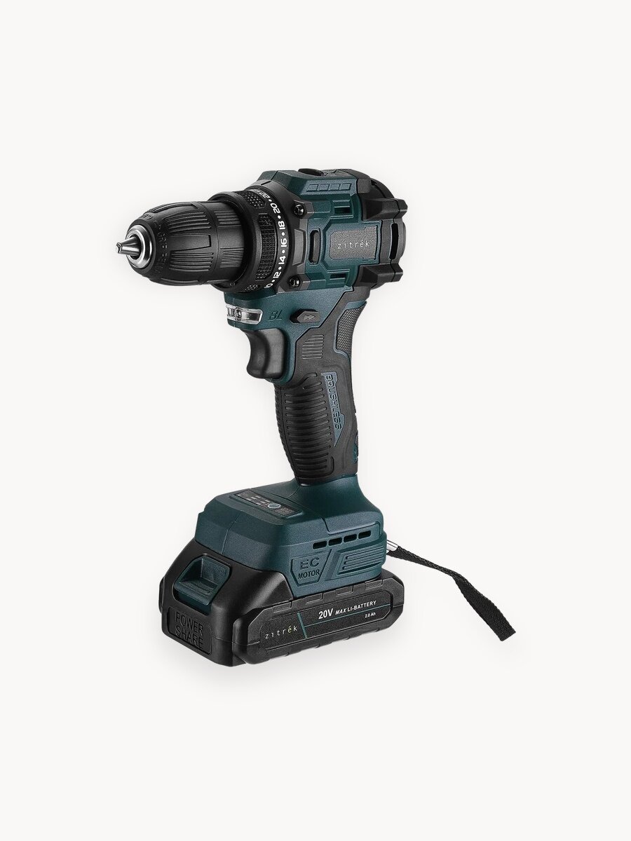 Дрель-шуруповерт Zitrek Greenpower 20 PRO