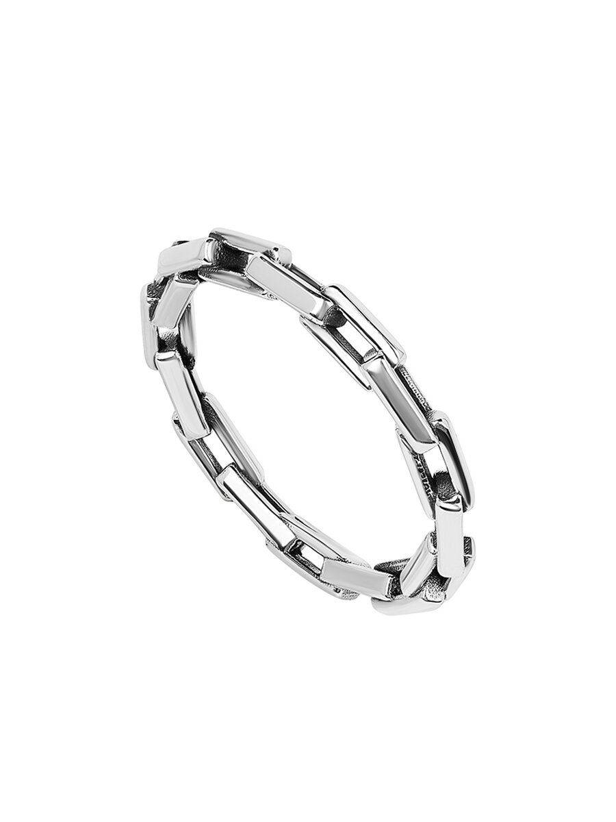 Кольцо, серебро, 925 проба, чернение