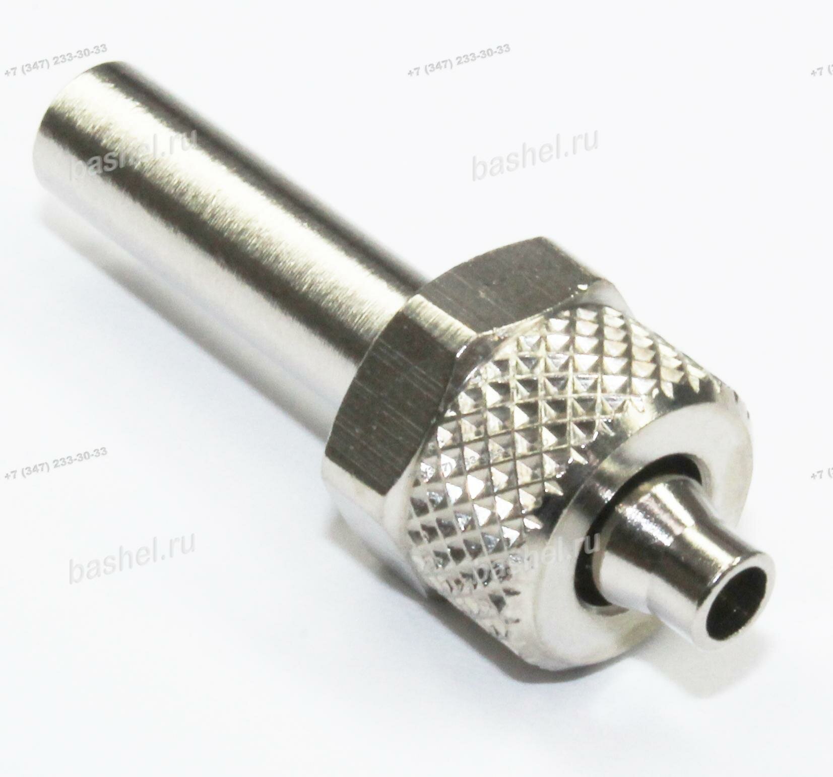 1470 6/4 накидная гайка с цил. наконечником, Фитинг, Camozzi