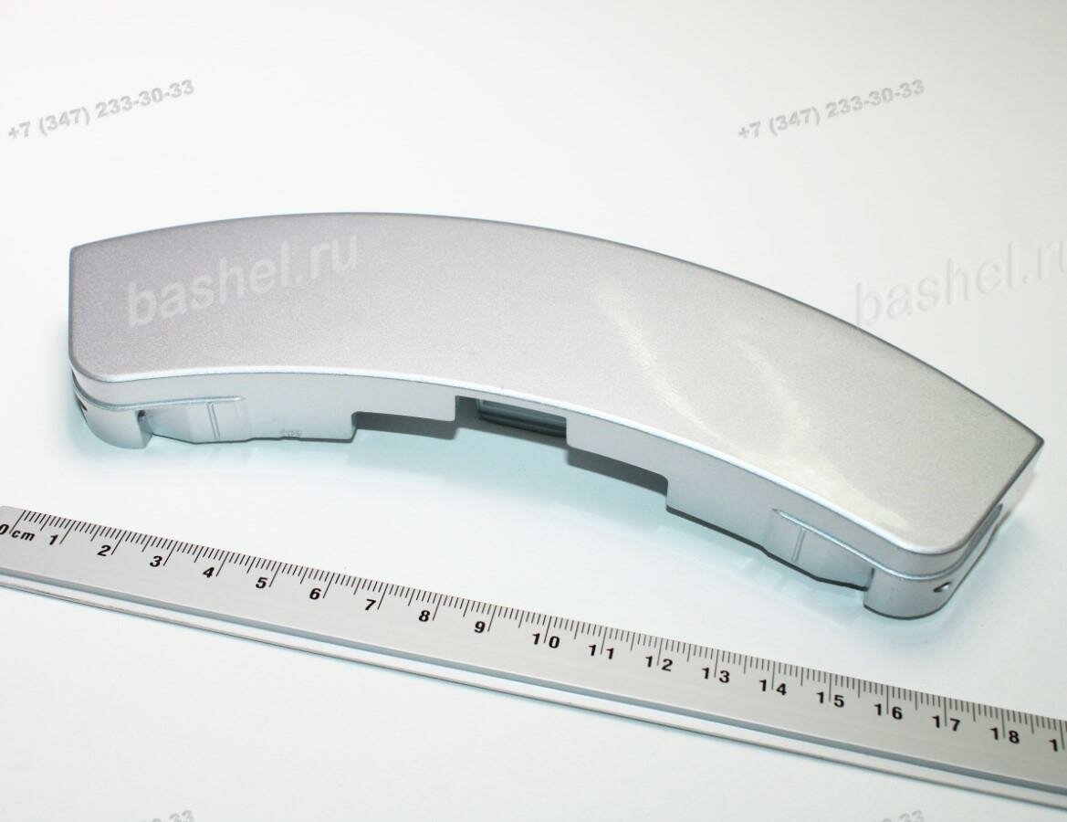 Ручка люка СМА Samsung DC64-00561A серебристая