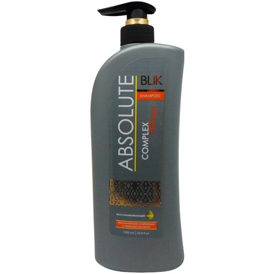 Шампунь для волос Absolute Blik Восстанавливающий, 1 л (дозатор)