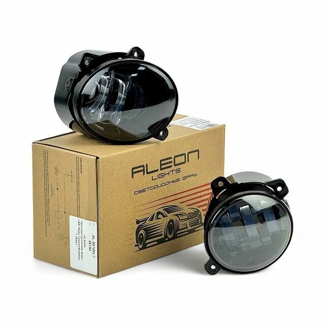 Противотуманная фара LED Лада Гранта/Калина, 7 линз (комплект)