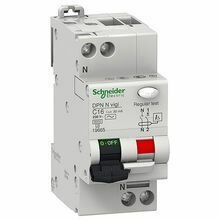 SE Multi 9 DPN N VIGI Дифференциальный автоматический выключатель 6КА 6A C 300МA AC, Schneider Electric, A9N19681