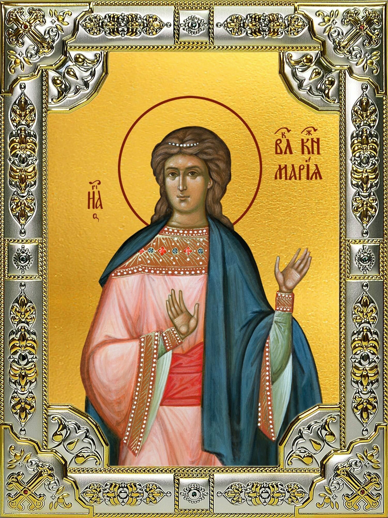 Икона Мария Романова страстотерпица, царевна