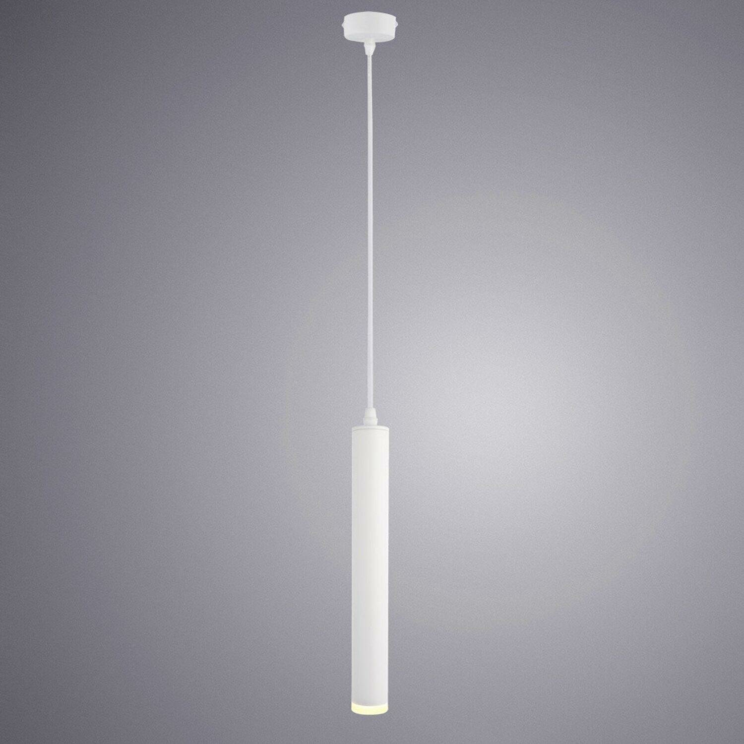 Подвесной светодиодный светильник Arte Lamp A6810SP-1WH, белый