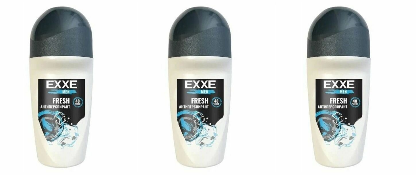 EXXE MEN део-ролл Муж Fresh, 50 мл - 3шт